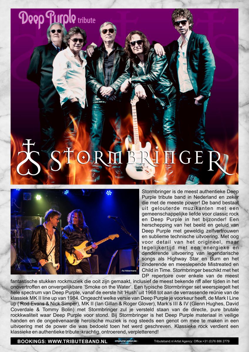 DEEP PURPLE by STORMBRINGER – Tributeband.nl